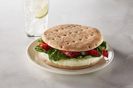 Egg White Flatbread Sandwich | Sunny Fresh