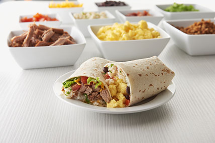 Build-Your-Own Breakfast Burrito | Sunny Fresh